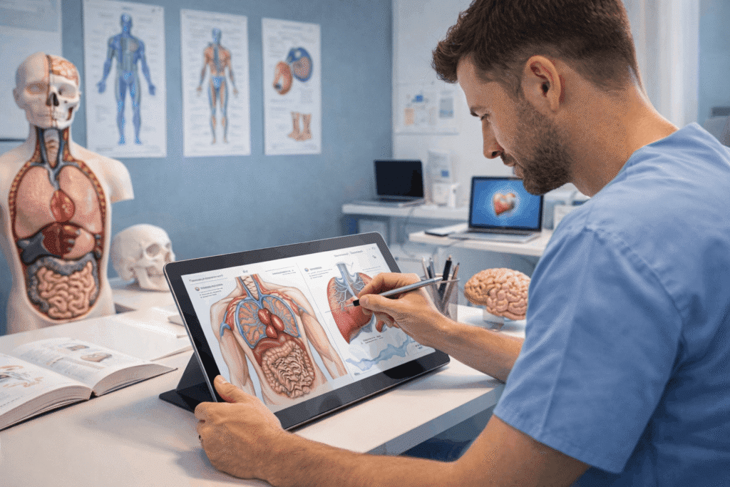 Medical Illustration Training for Patient Education