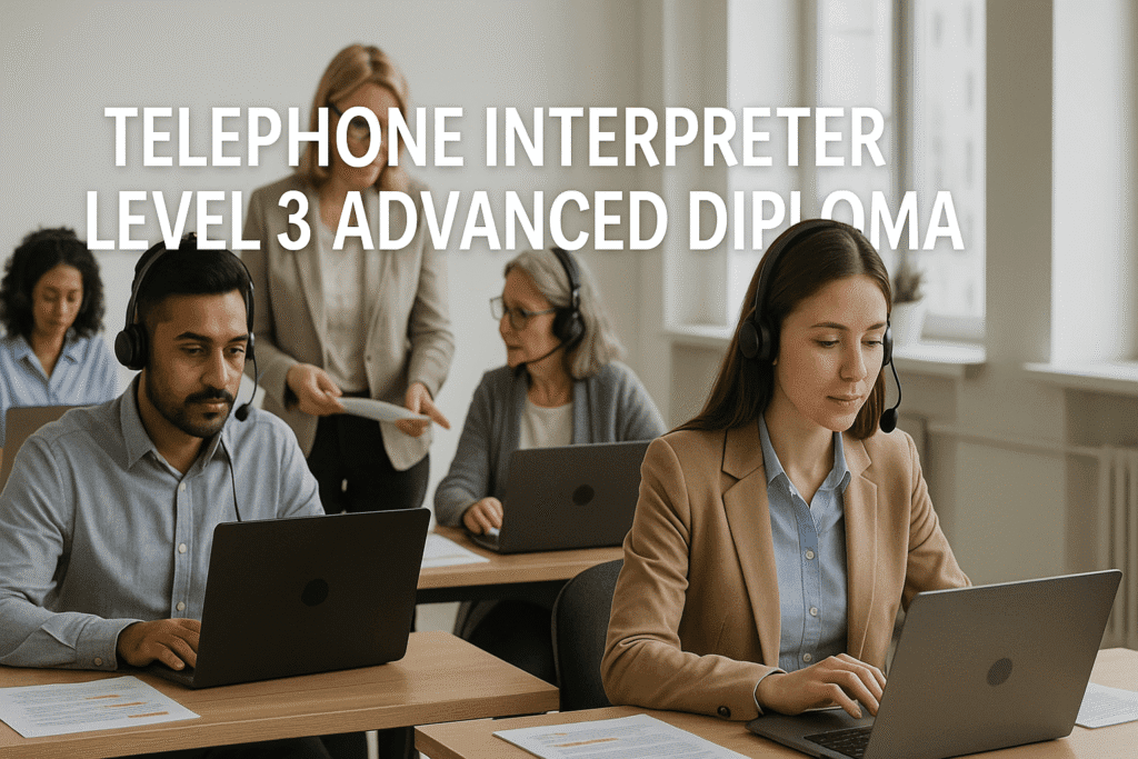 Telephone Interpreter Diploma – Level 3